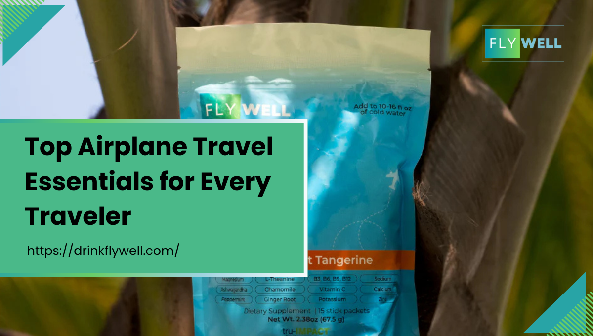 Essential Airplane Travel Items for a Comfortable Flight – FlyWell